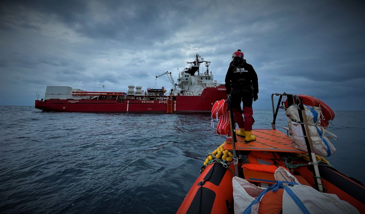 La mia avventura sulla Ocean Viking, per capire cosa succede in mare ...