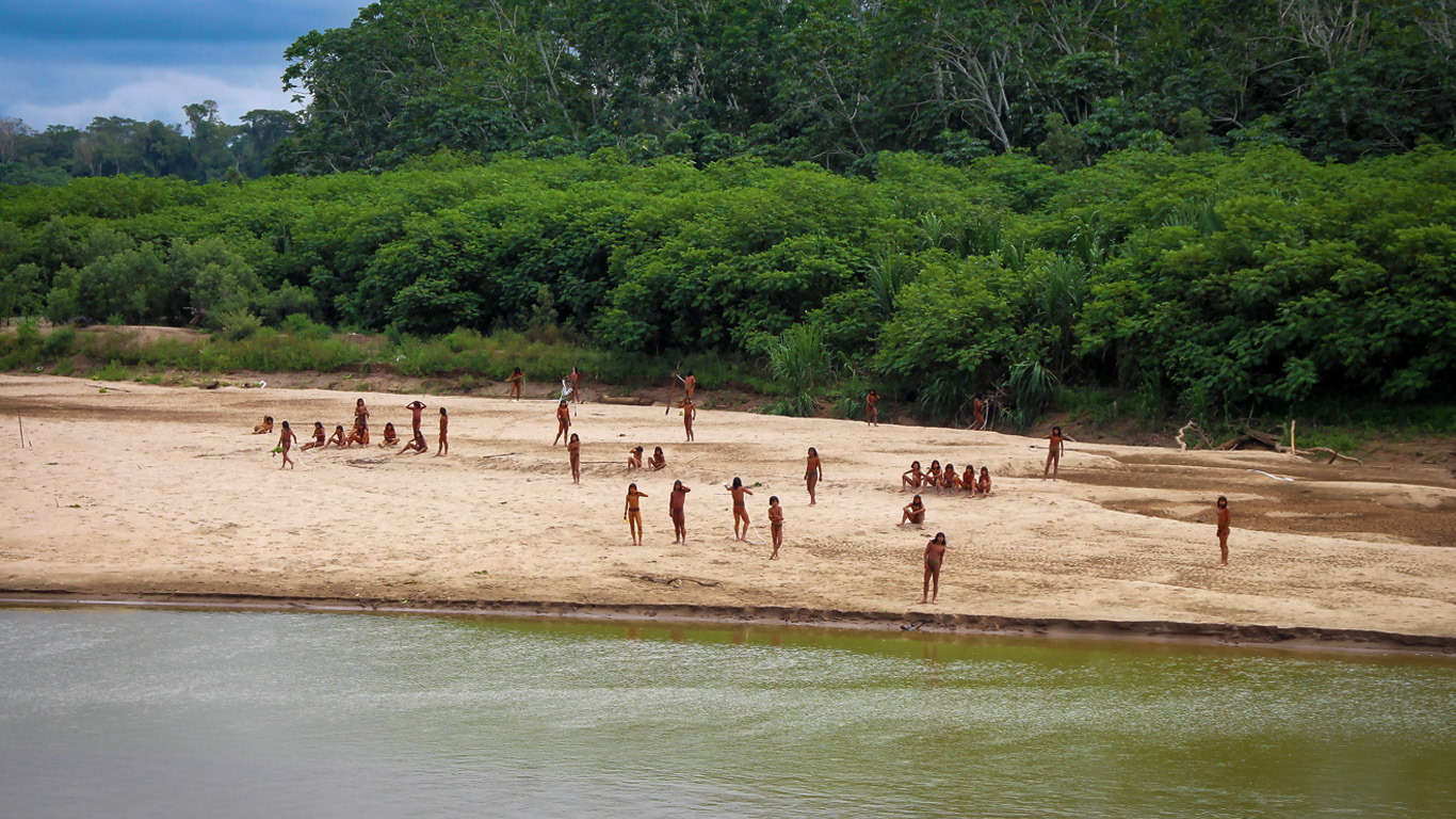 Sono state diffuse nuove immagini dei Mashco Piro, il popolo ...